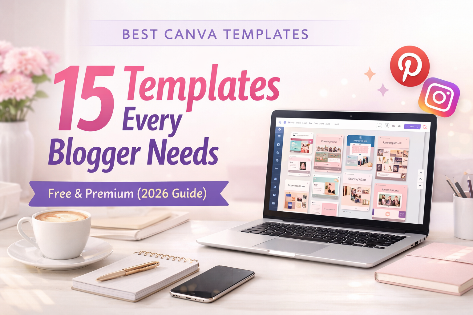15 Best Canva Templates for Bloggers in 2026 (Free